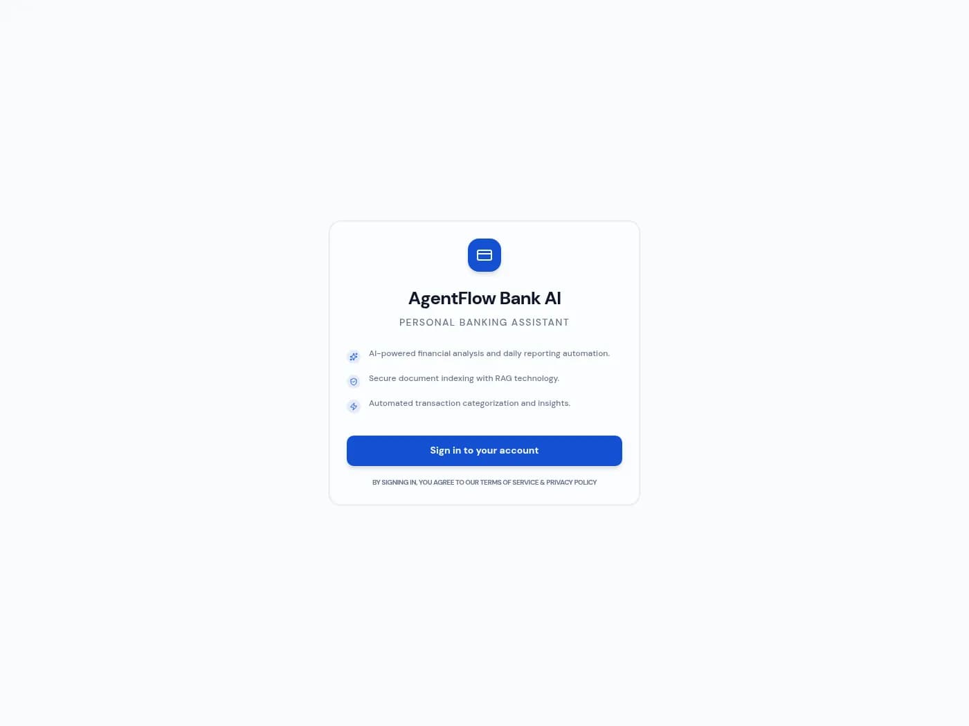 AgentFlow AI App