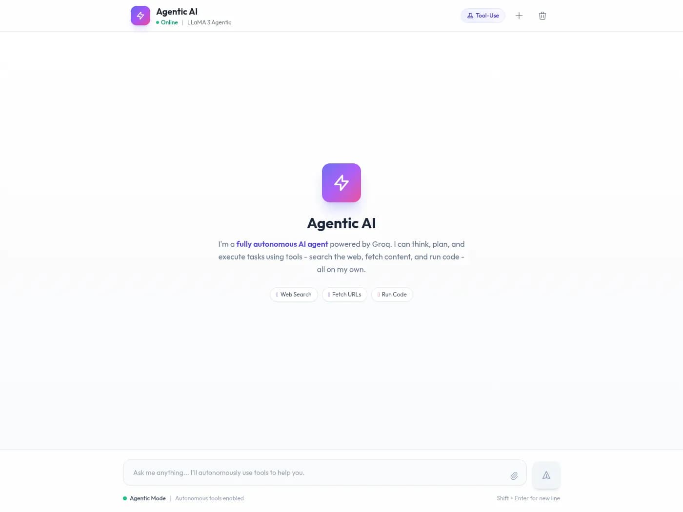 Agentic Smart AI Chat