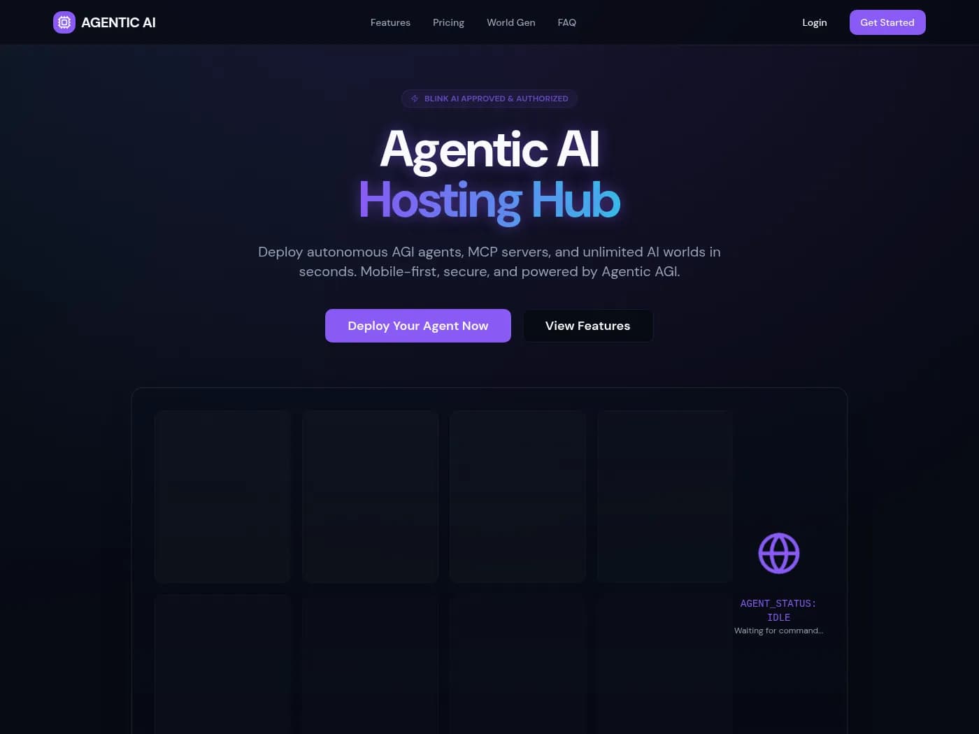 AGENTIC AI Hosting Hub