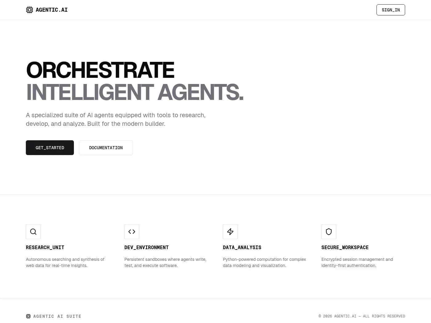 Agentic AI Suite
