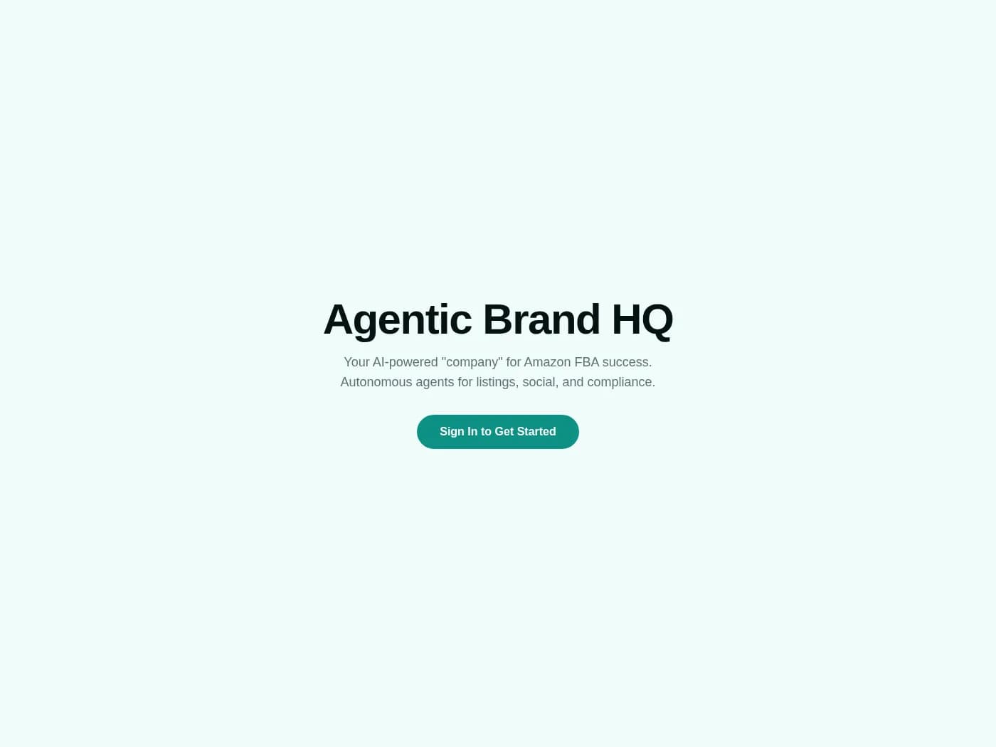 Agentic Brand HQ