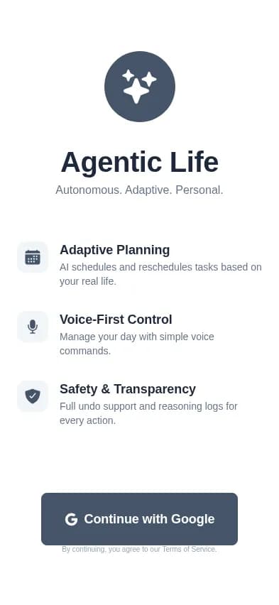 Agentic Life Manager