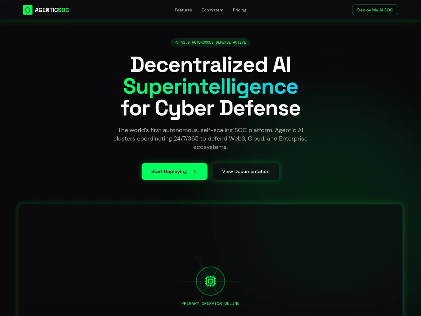 AgenticSOC Superintelligence