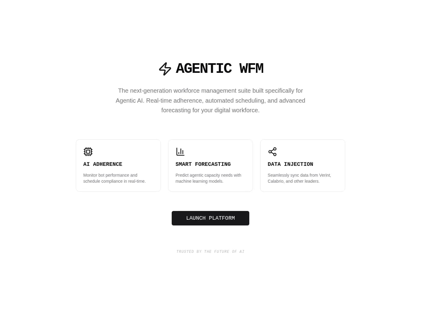 Agentic WFM Suite