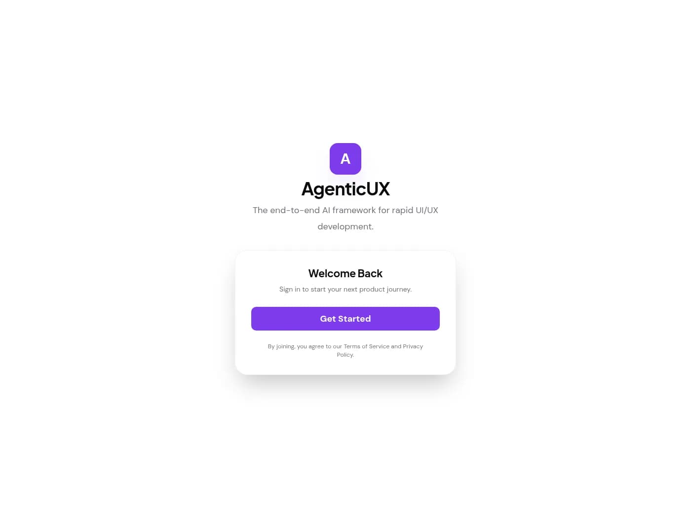 AgenticUX Framework