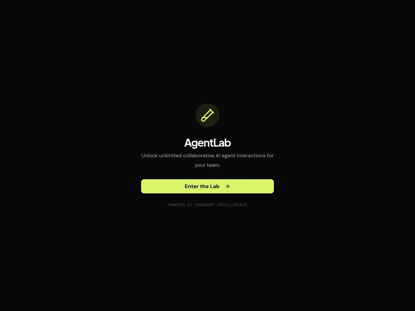 AgentLab Web App