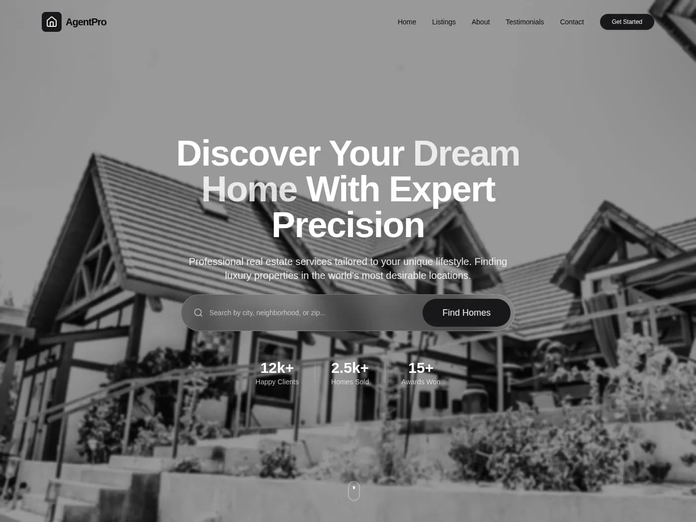 AgentPro Webpage