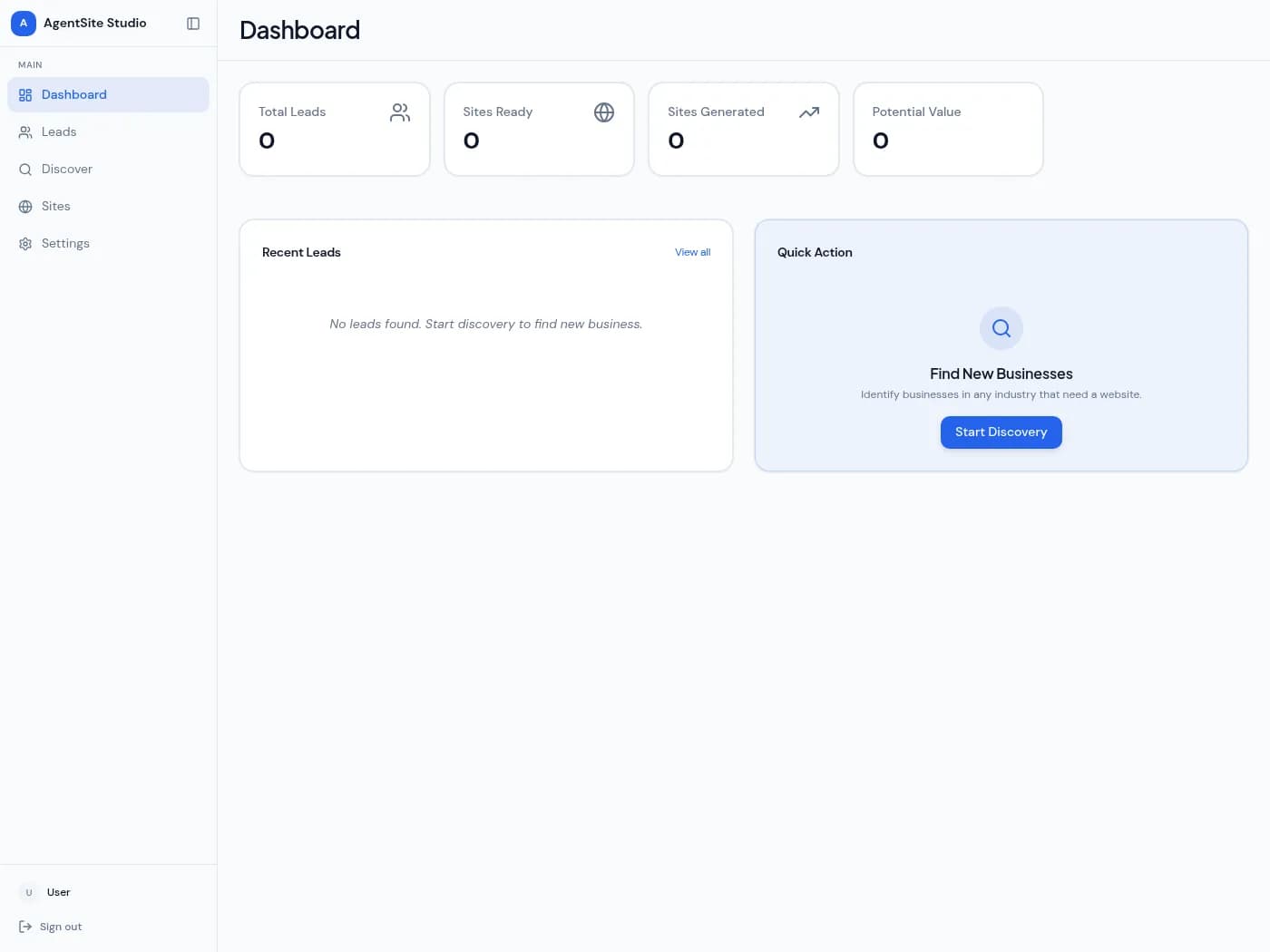 AgentSite Studio