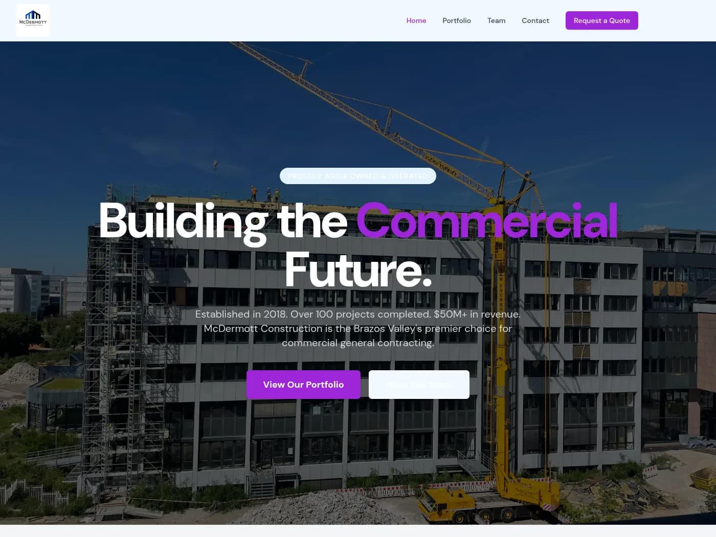 Aggie Builders Webpage