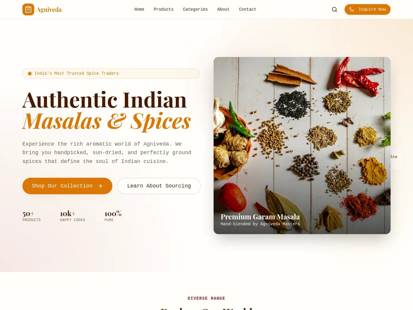Agniveda Masala Hub