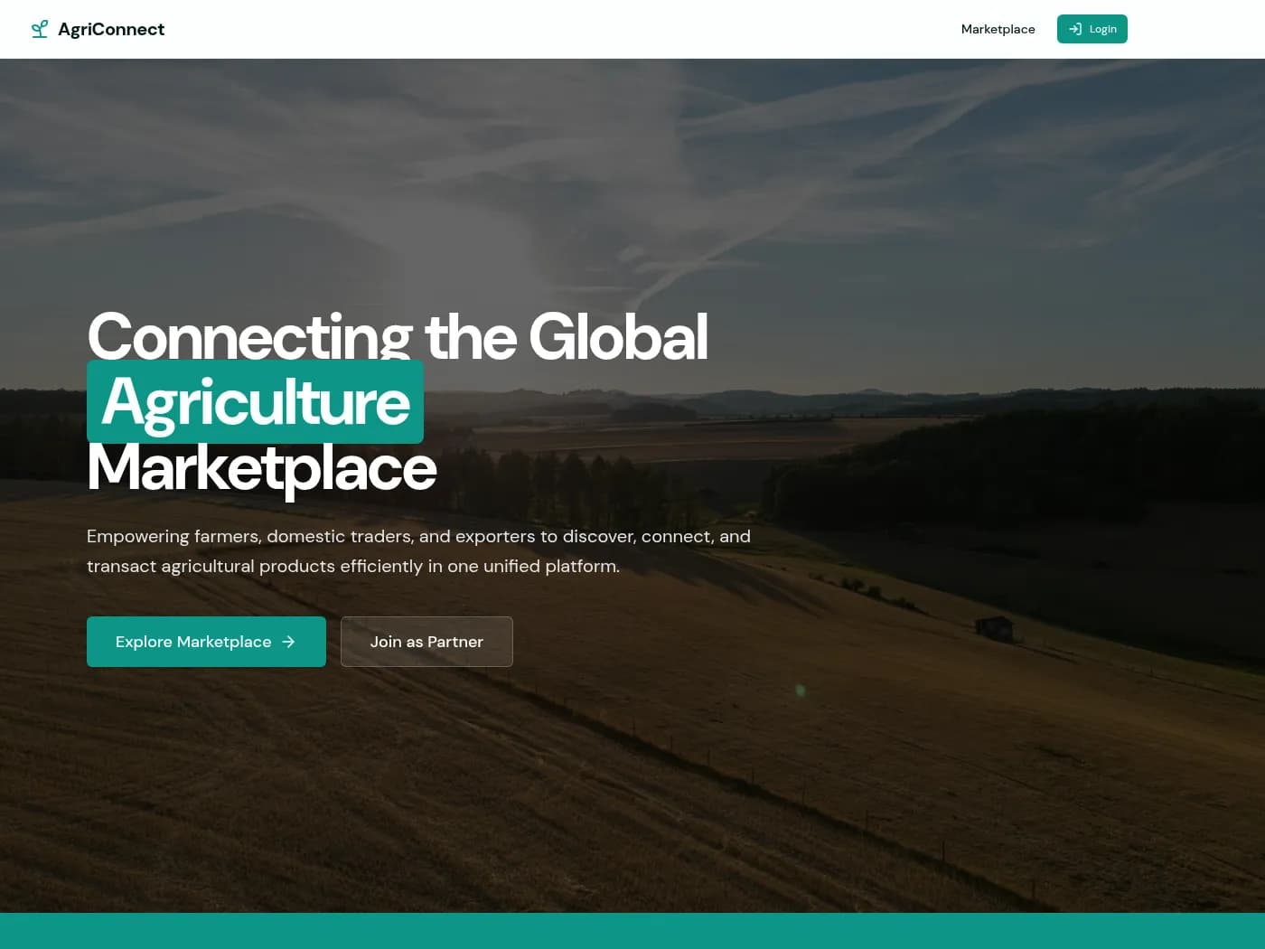 AgriConnect Marketplace