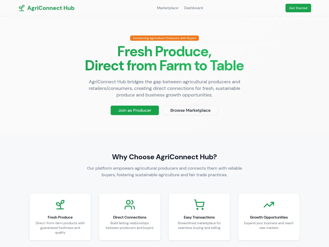 AgriConnect Hub
