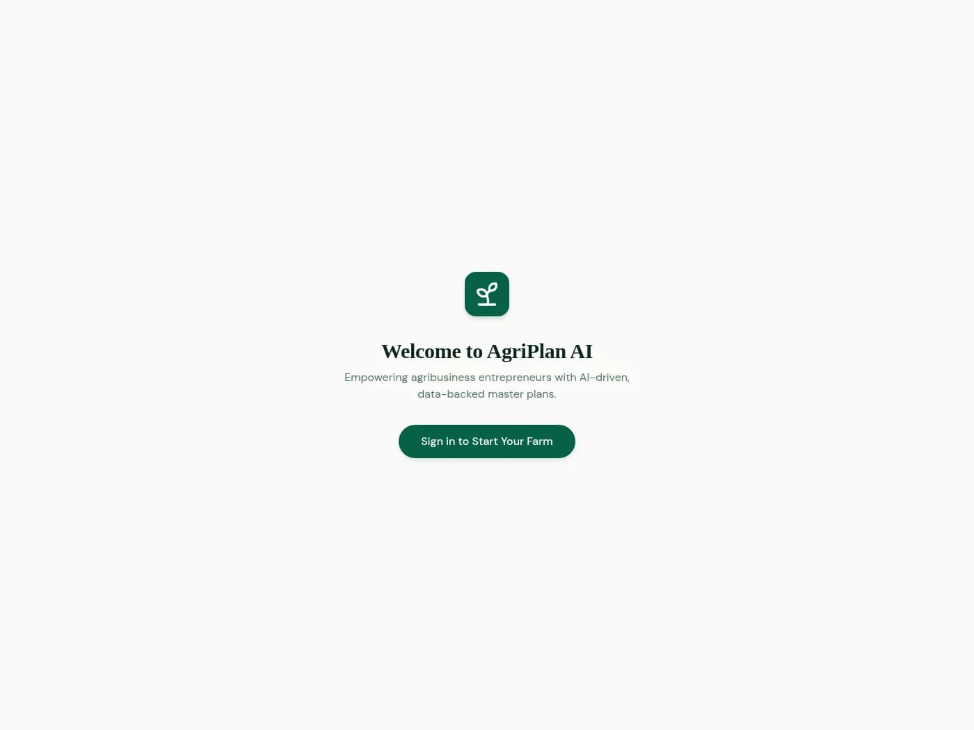 AgriPlan AI