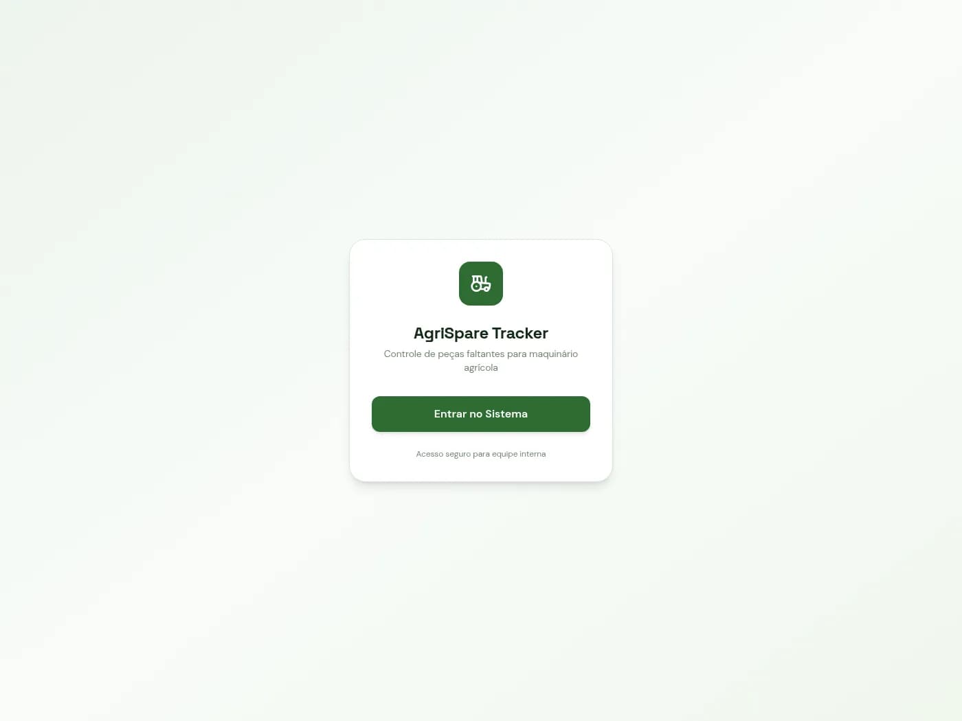 AgriSpare Tracker