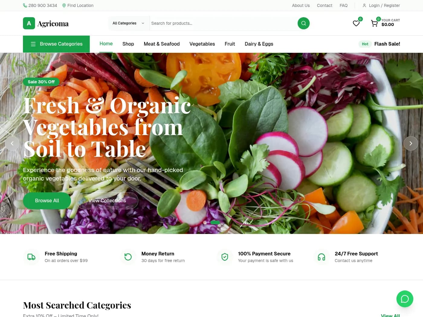 Agricoma Web Clone