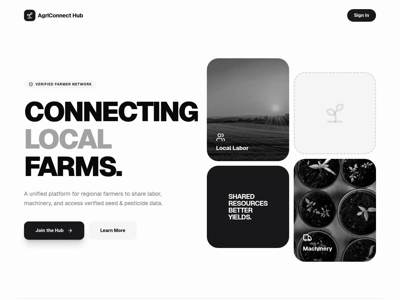 AgriConnect Hub