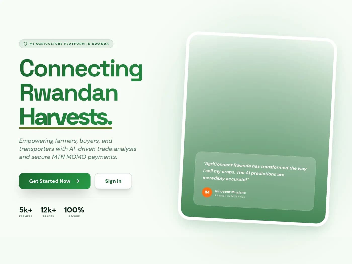 AgriConnect Rwanda