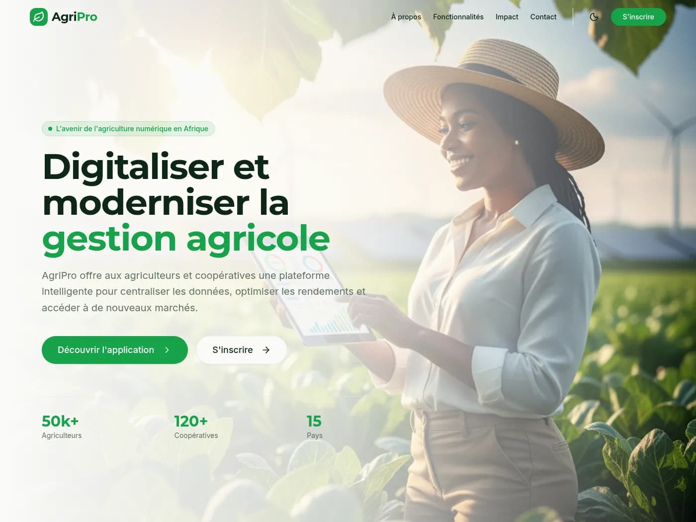 AgriPro Showcase Site