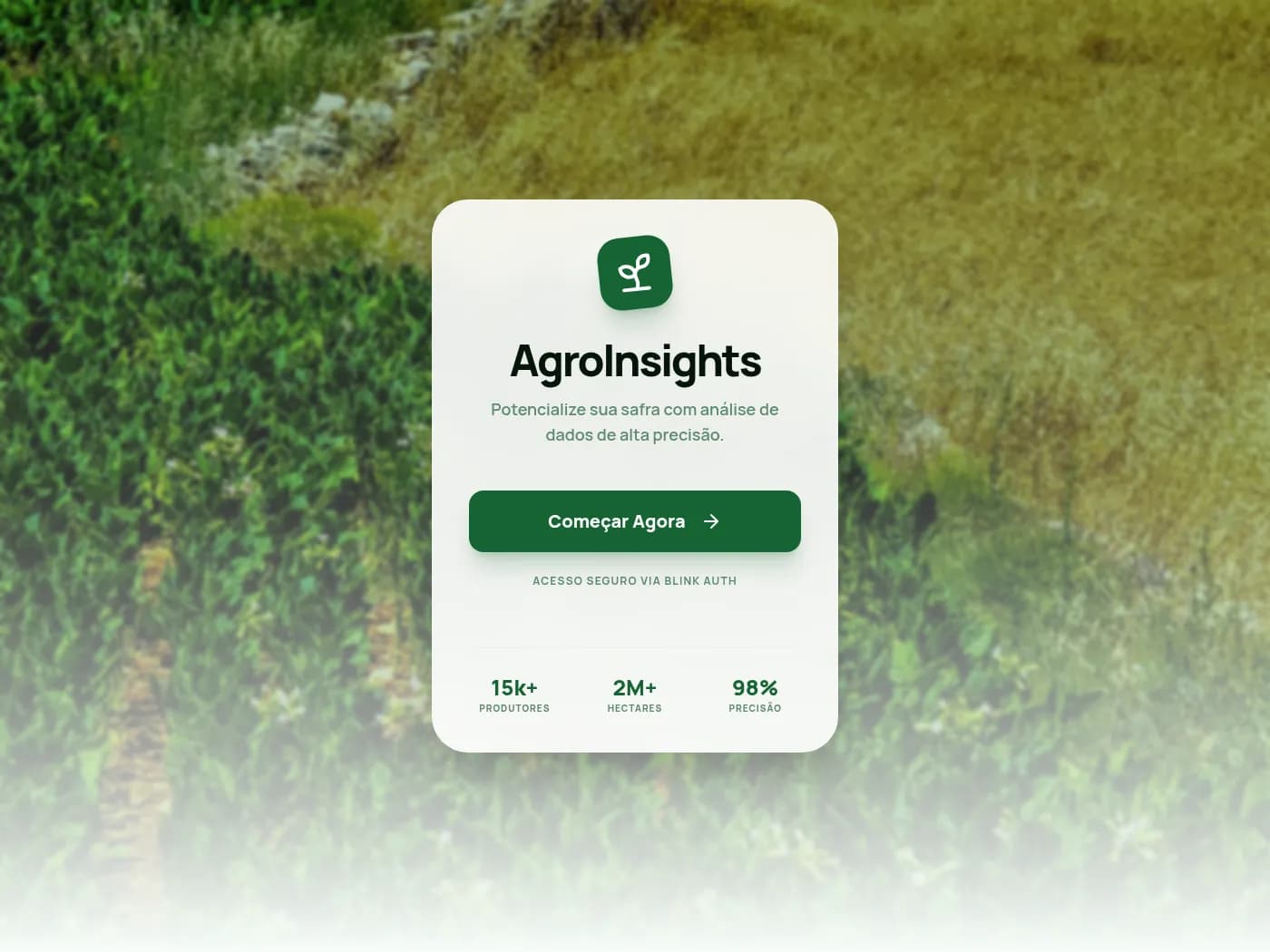 AgroInsights Dashboard