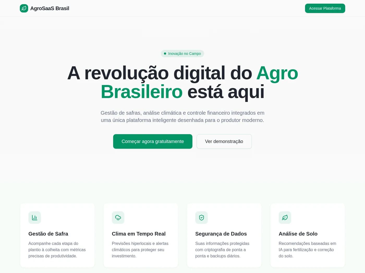 AgroSaaS Brasil