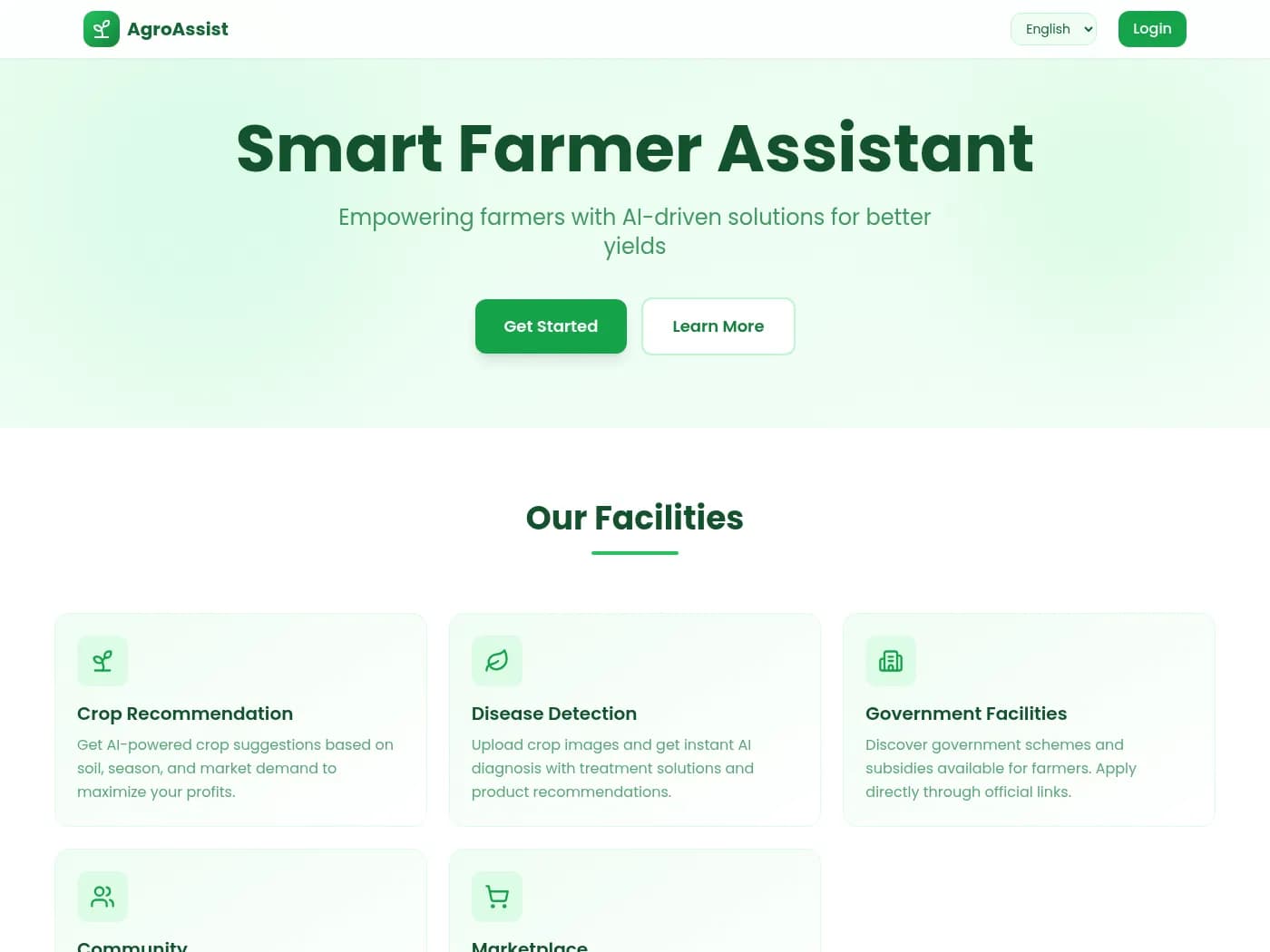 AgroAssist Platform