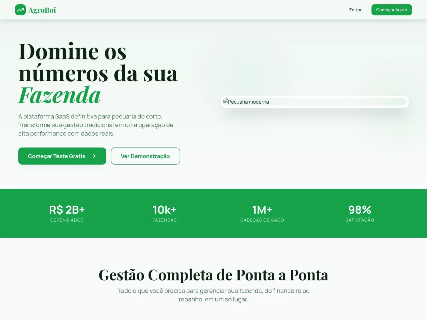 AgroBoi SaaS Platform