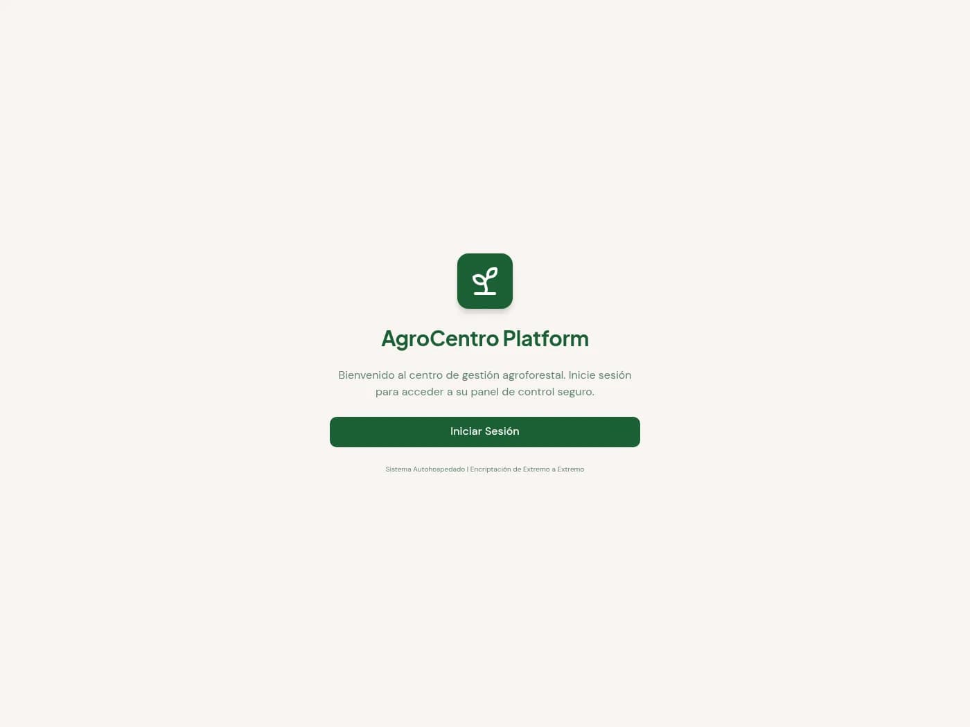 AgroCentro Platform