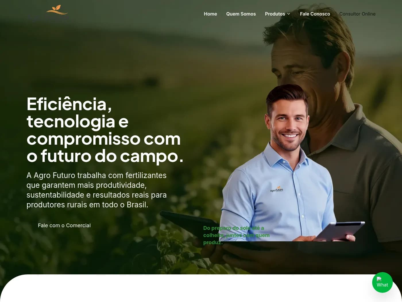 AgroFuturo Site Clone