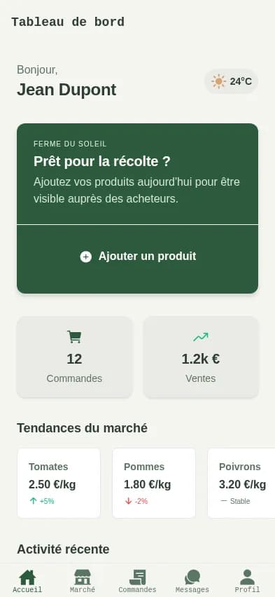 Agrolink Marketplace App