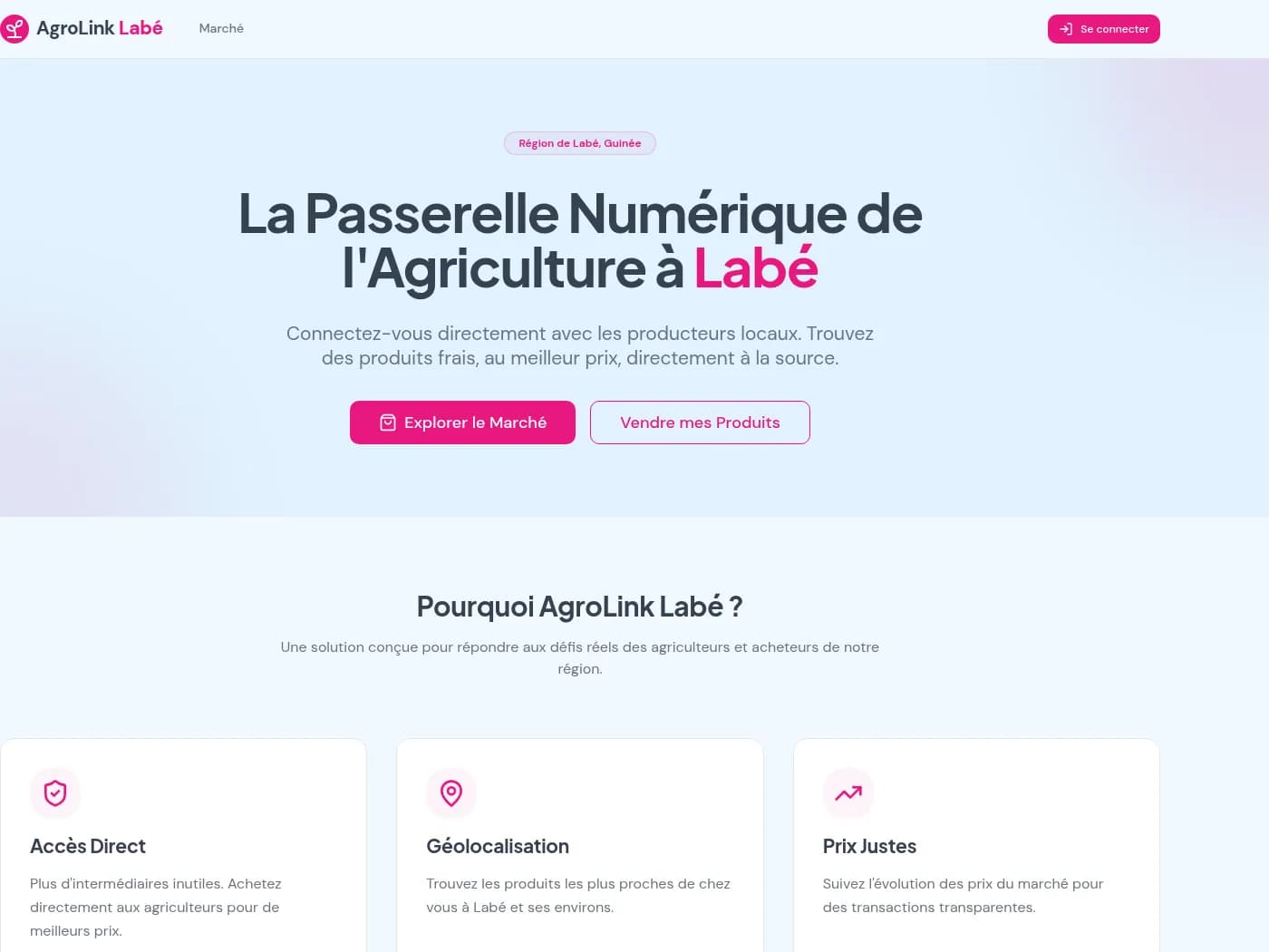 AgroLink Labé