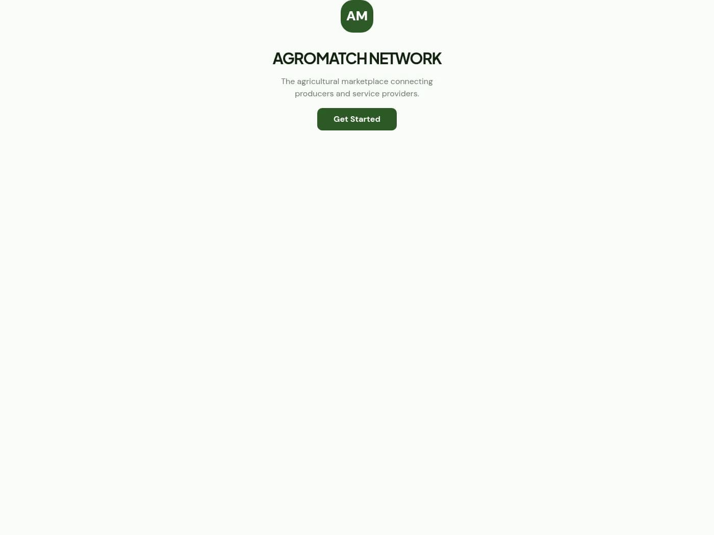 AgroMatch Network