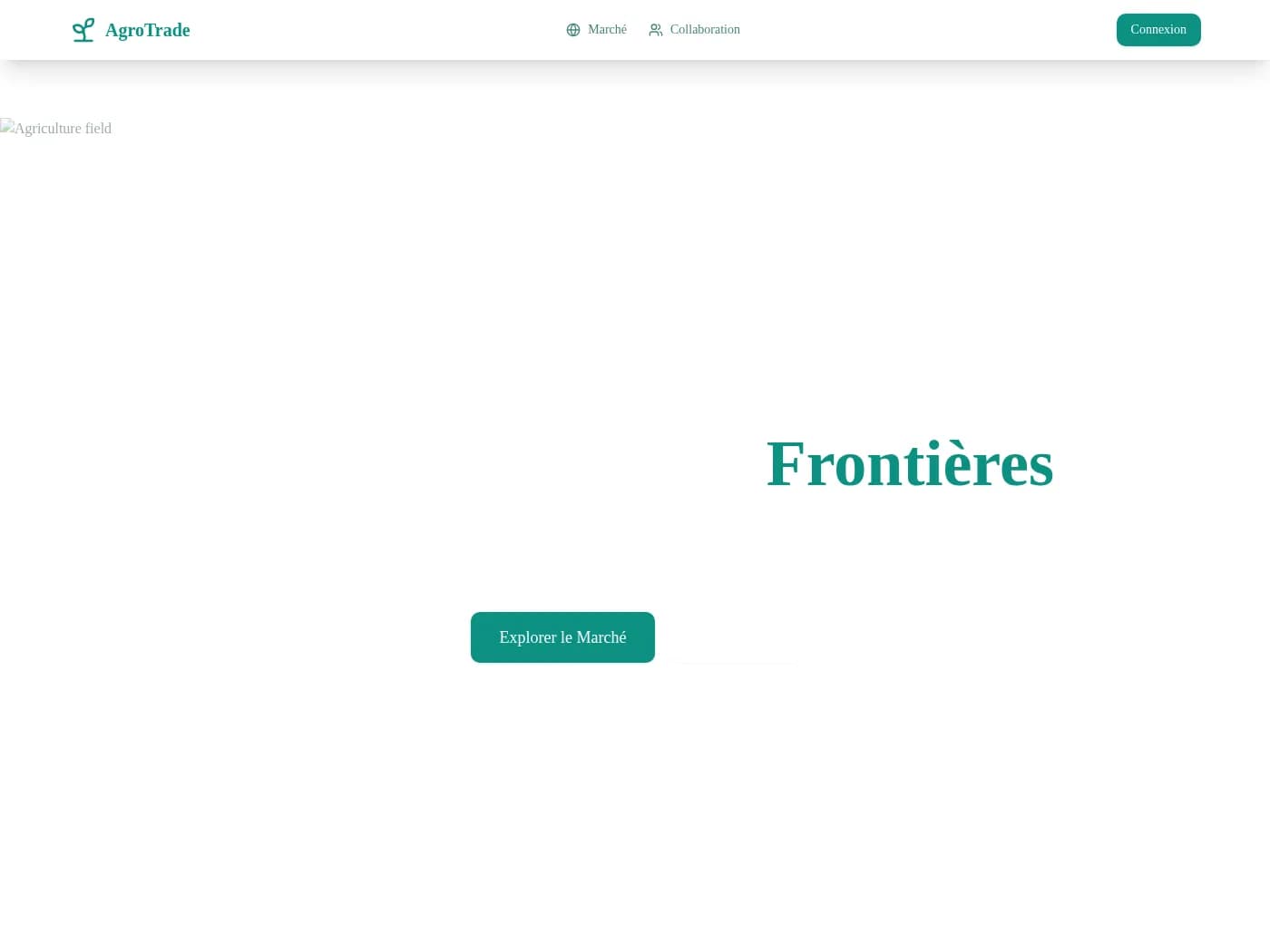 AgroTrade Connect
