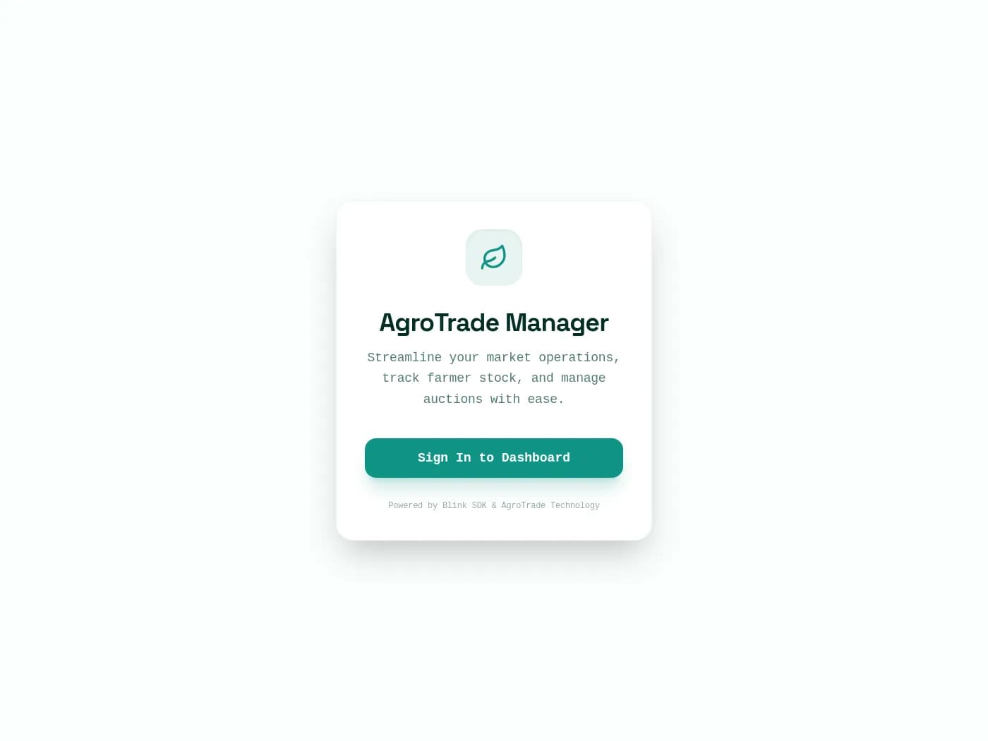 AgroTrade Manager