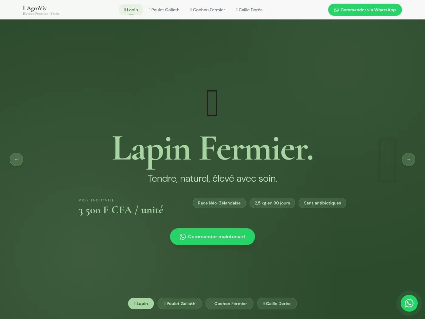 AgroViv Bénin Premium