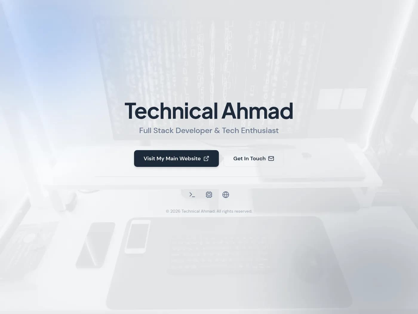 Technical Ahmad Landing