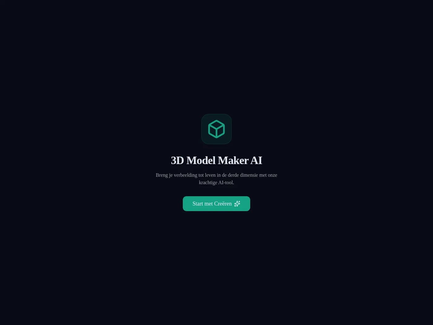 3D Model Maker AI