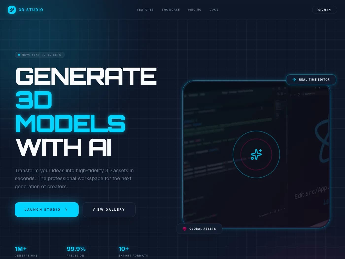 3D Model AI Studio