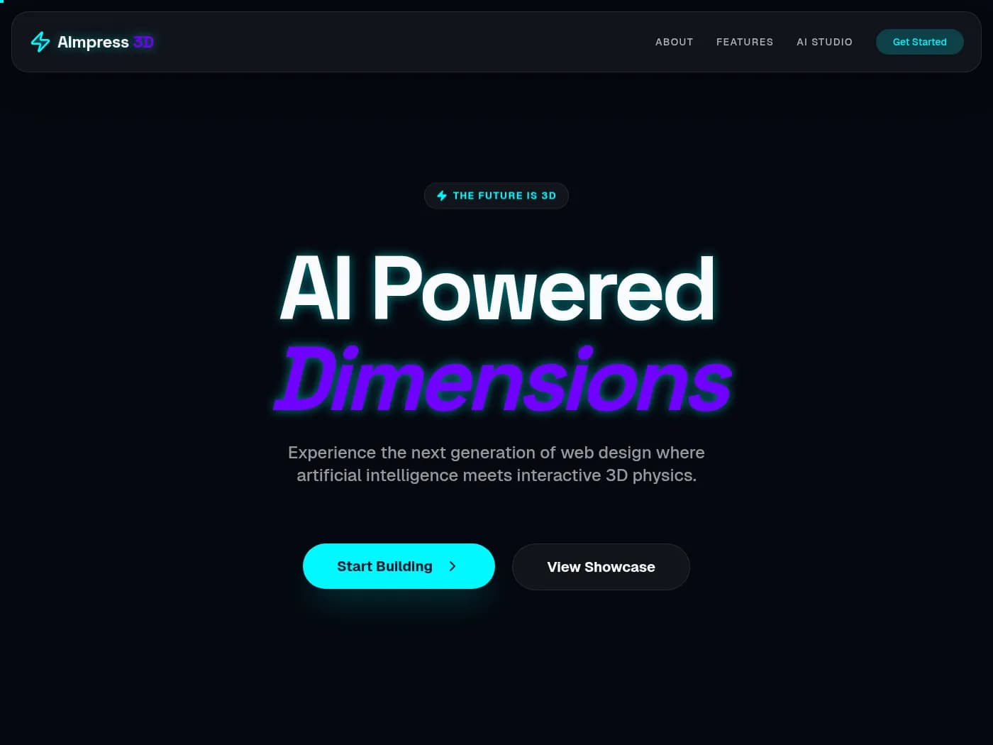 AImpress 3D Interactive Web