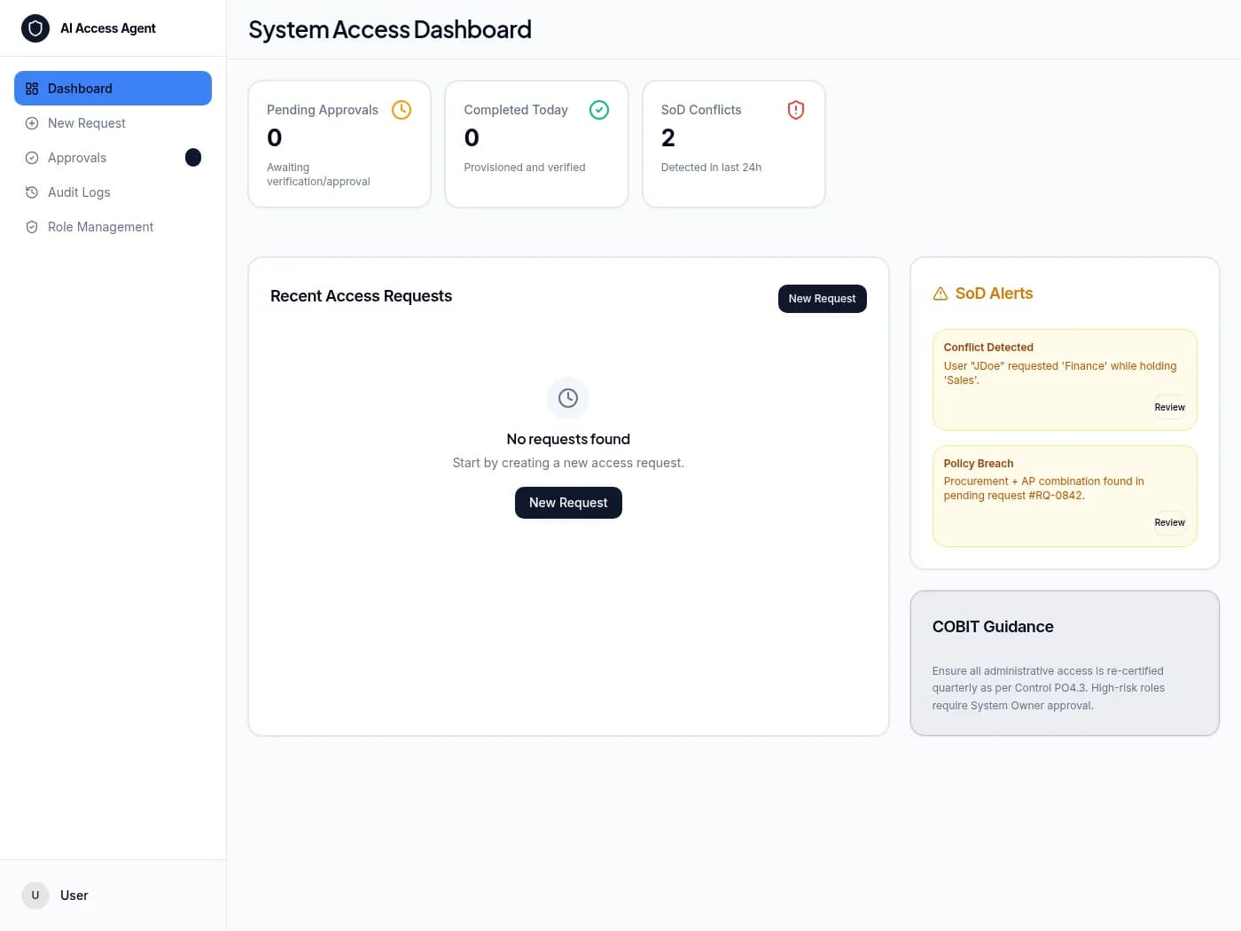 AI Access Workflow Agent