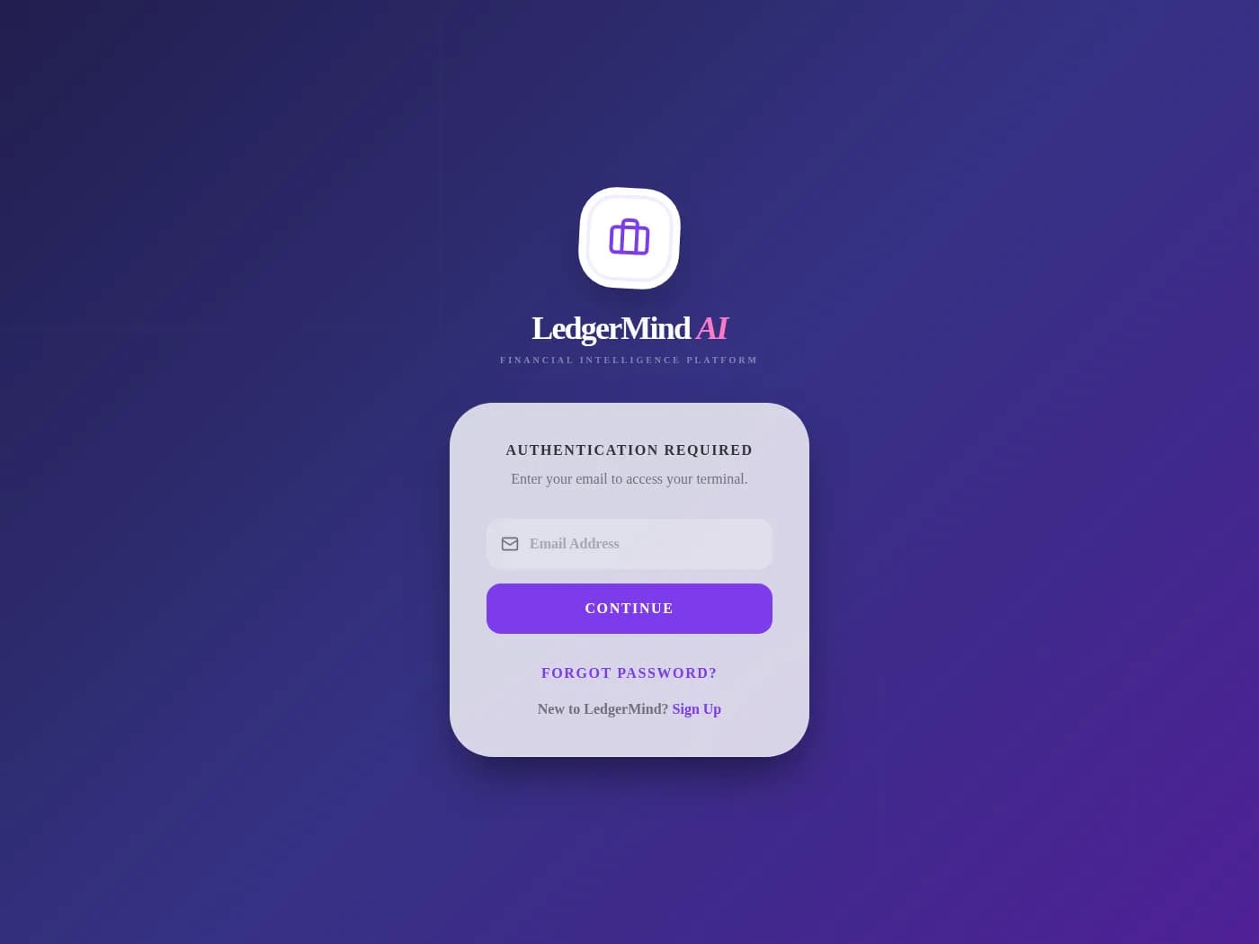 LedgerMind AI