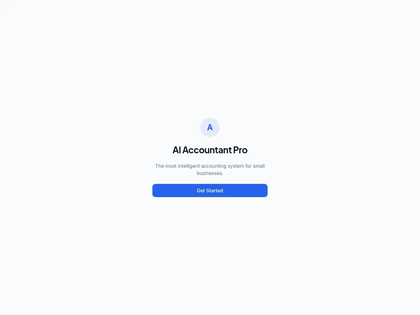 AI Accountant Pro