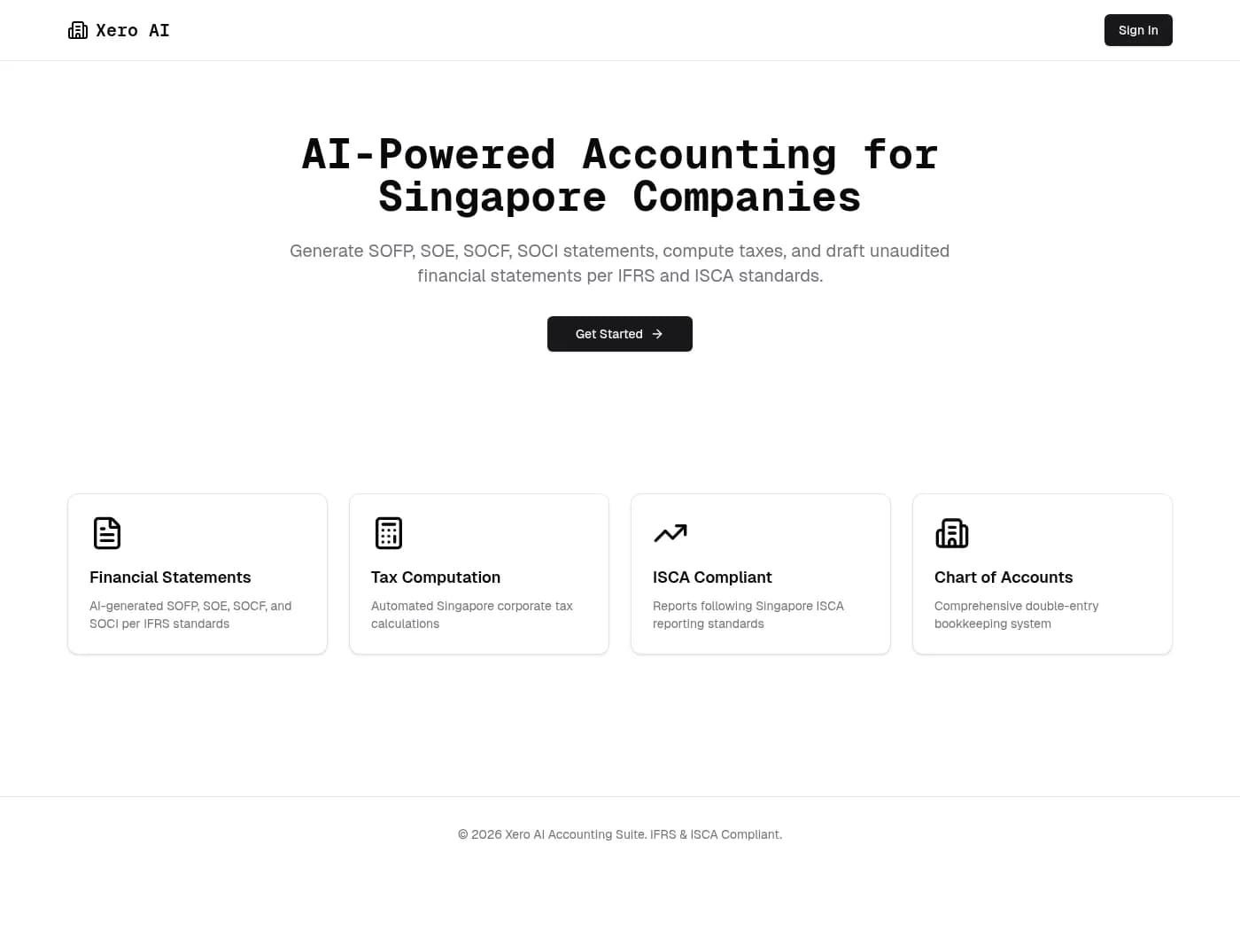 Xero AI Accounting Suite