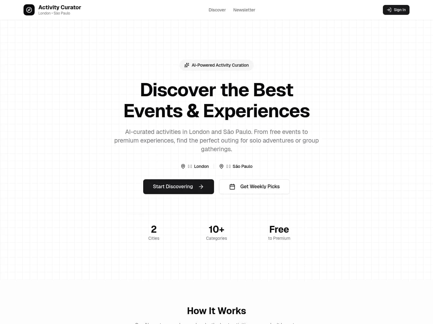 AI Activity Curator