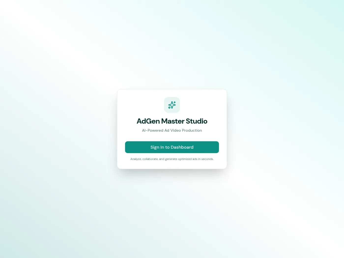 AdGen Master Studio