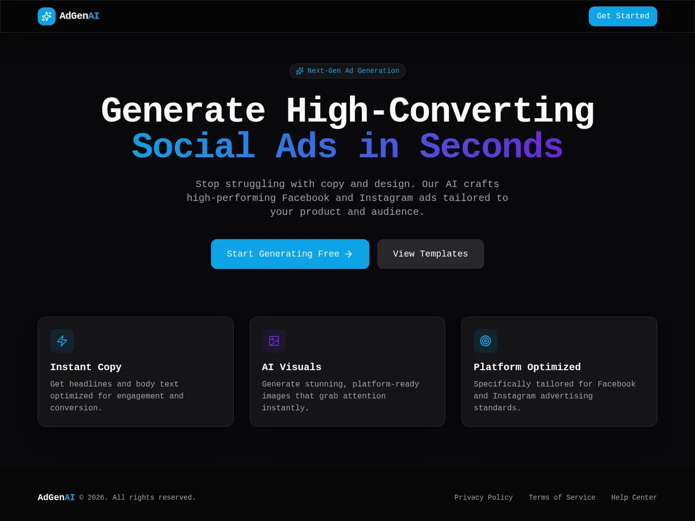 AI AdGen Platform