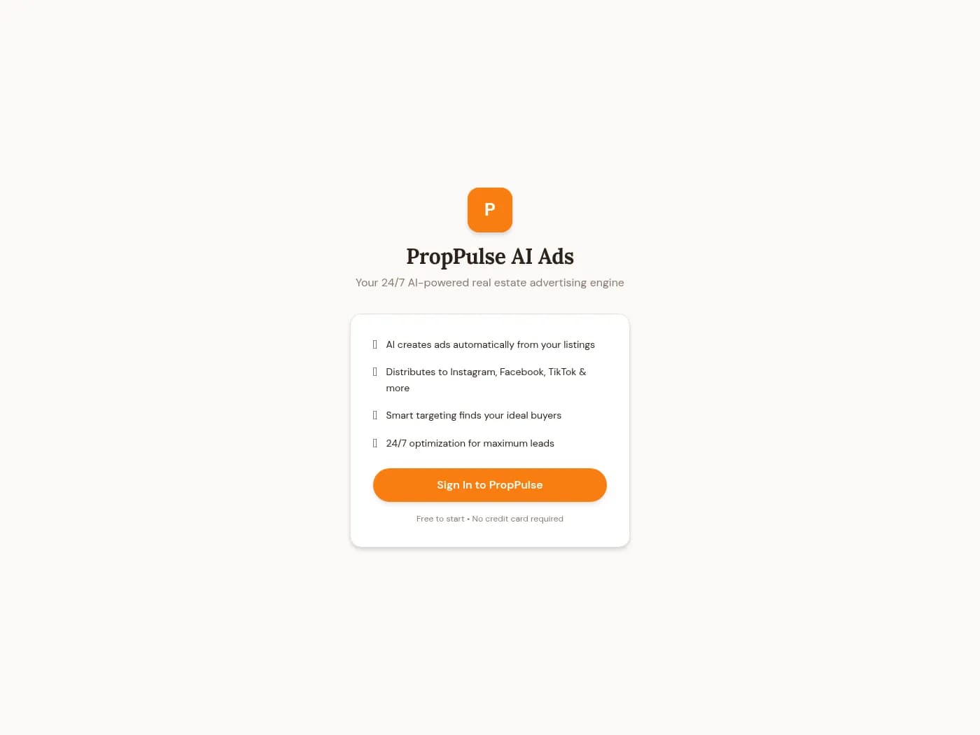 PropPulse AI Ads
