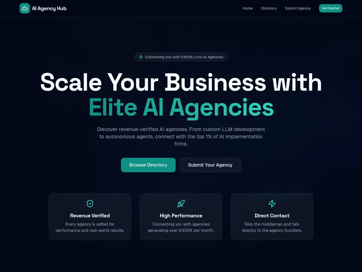 AI Agency Hub
