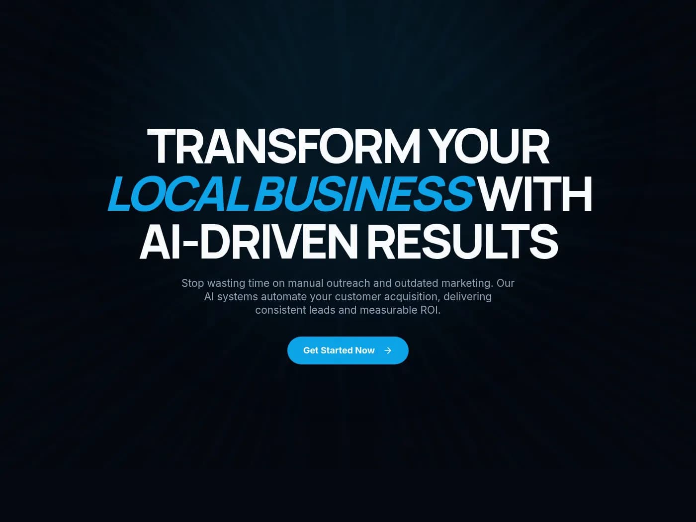 AI Agency Landing Pro