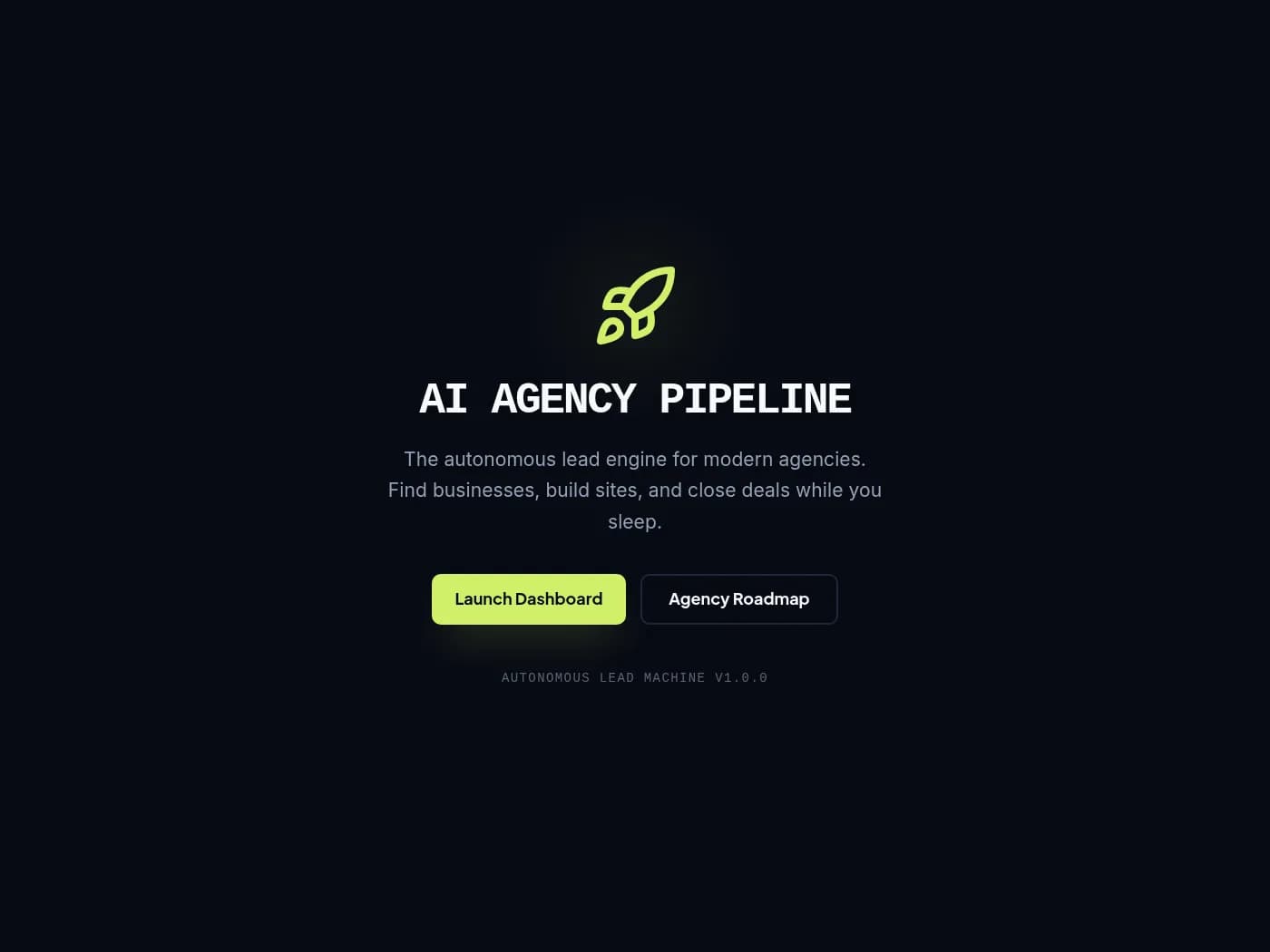 AI Agency Web Pipeline