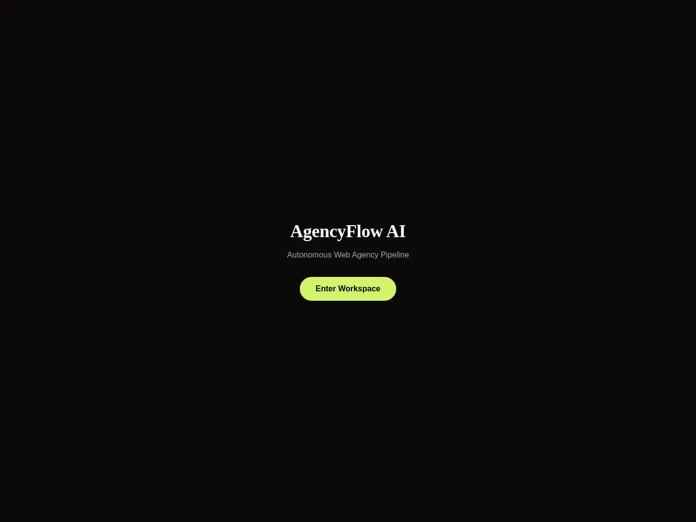 Autonomous Web Agency Pipeline